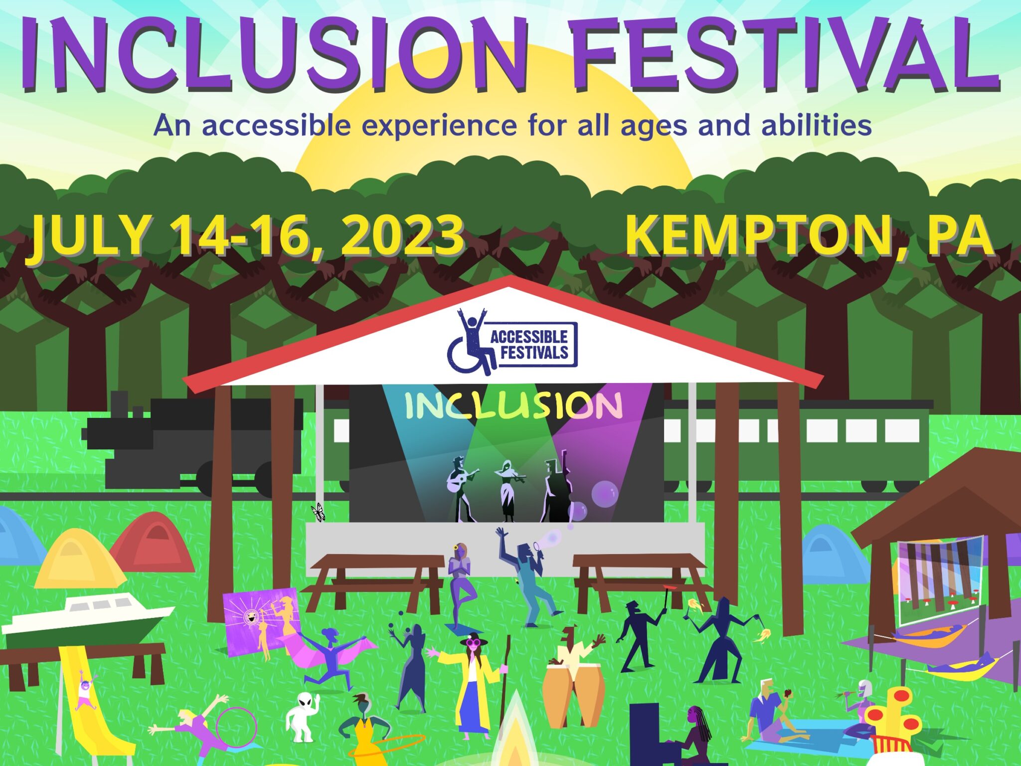 Inclusion Festival: a sensory-friendly music and wellness festival for ALL